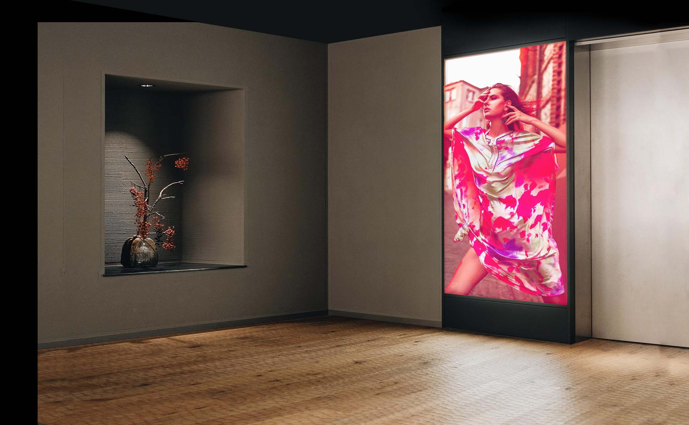 Panèo Lightbox pannello a LED su misura per pubblicità e visuals